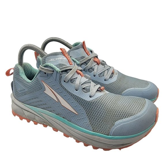 Altra | Shoes | Altra Timp 3 Womens 75 Light Blue Coral Trail Running ...
